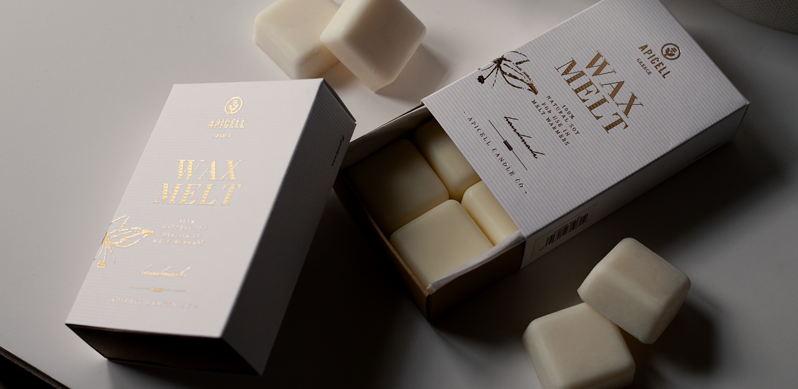 ΑΡΩΜΑΤΙΚΟΙ ΚΥΒΟΙ ΚΕΡΙΟΥ - WAX MELT – Apicell Greece